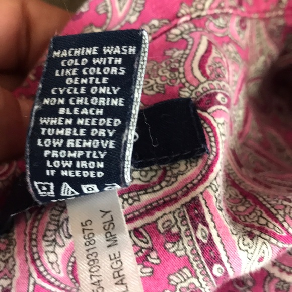 Chaps | Intimates & Sleepwear | Chaps Pink Paisley Pajama Set | Poshmark